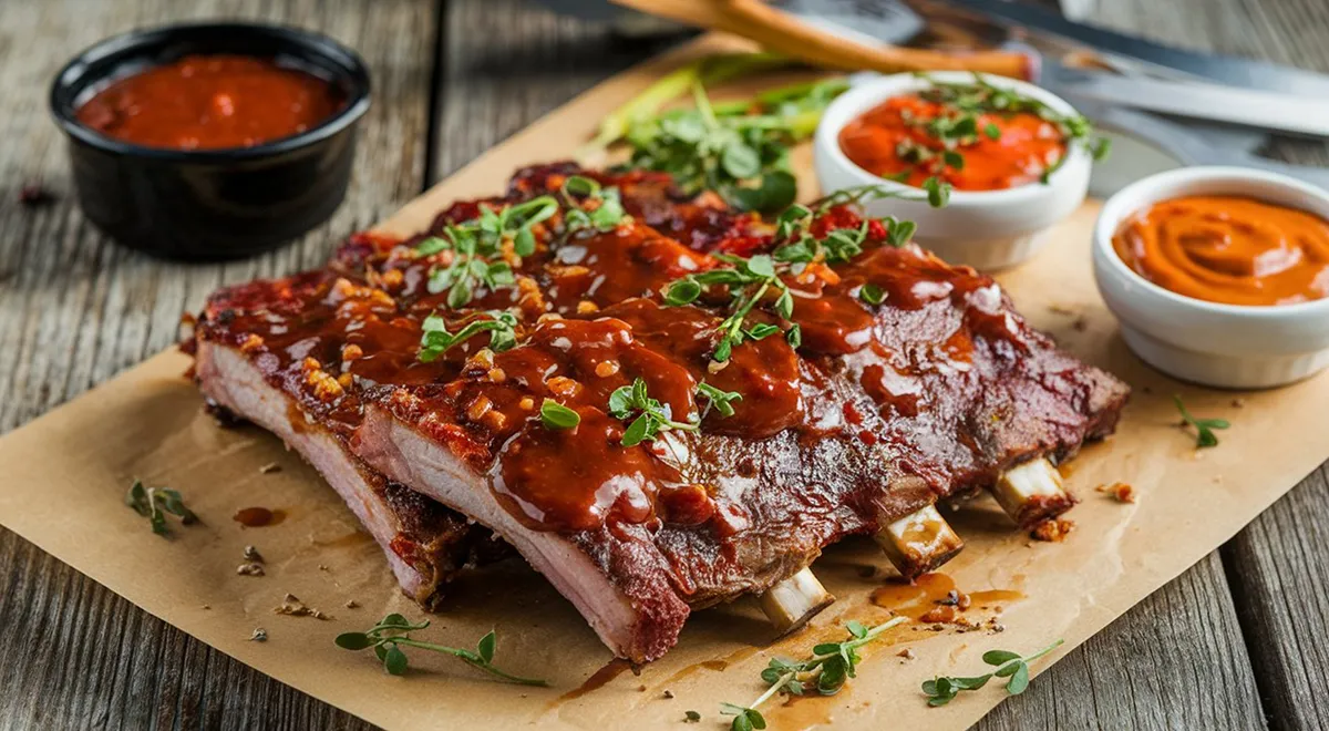 Smoky Barbecue Pork Ribs
