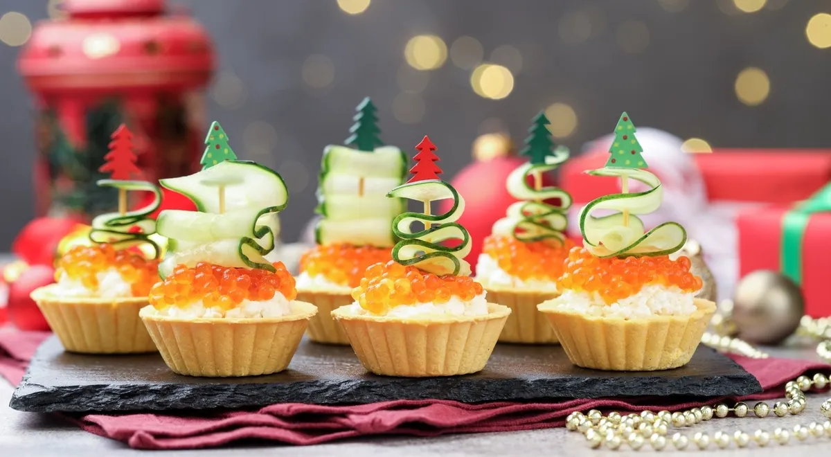 Delightful Mini Canapés for a Buffet Table